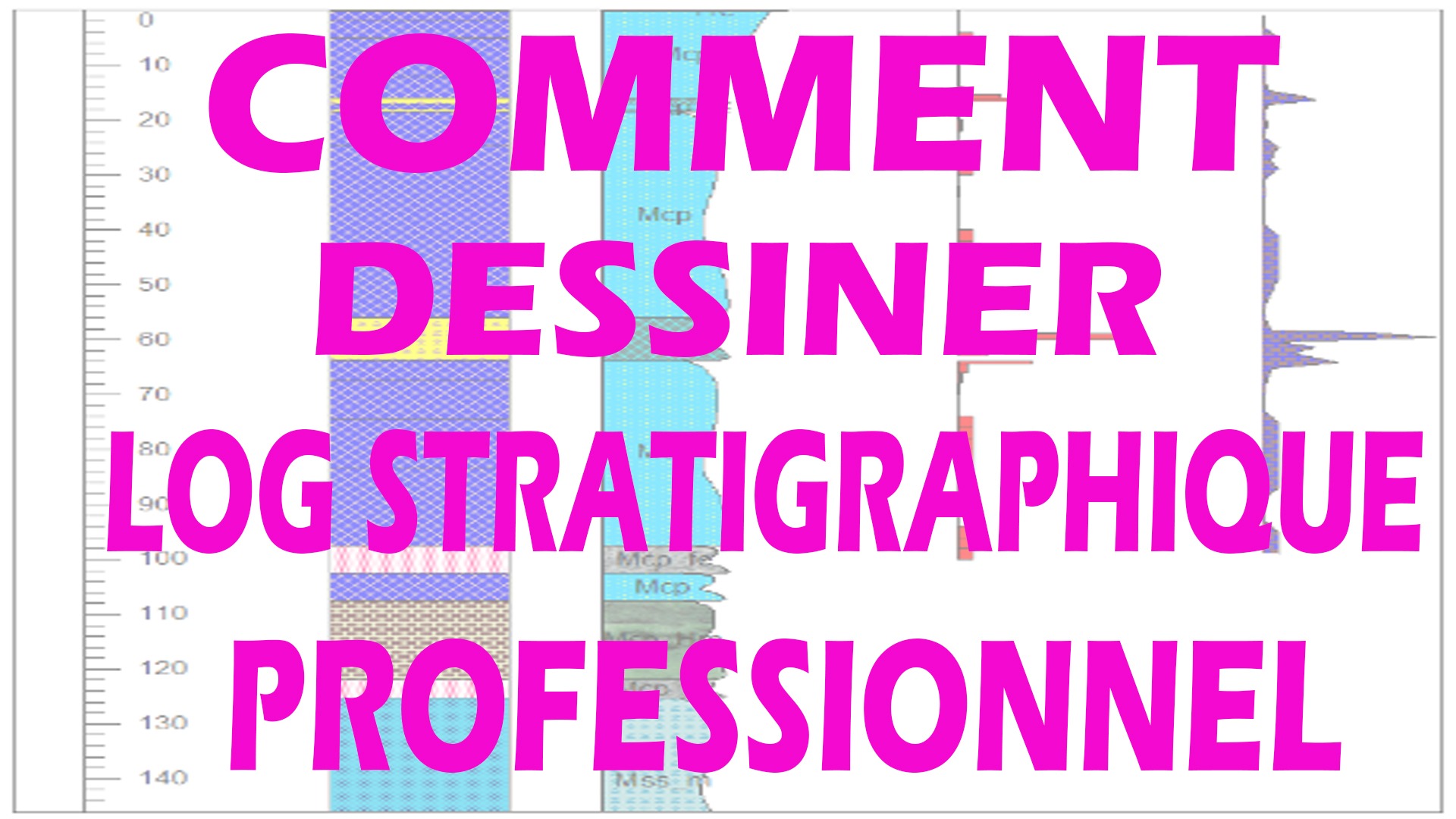 Comment dessiner un log stratigraphique professionnel? - Geoguys
