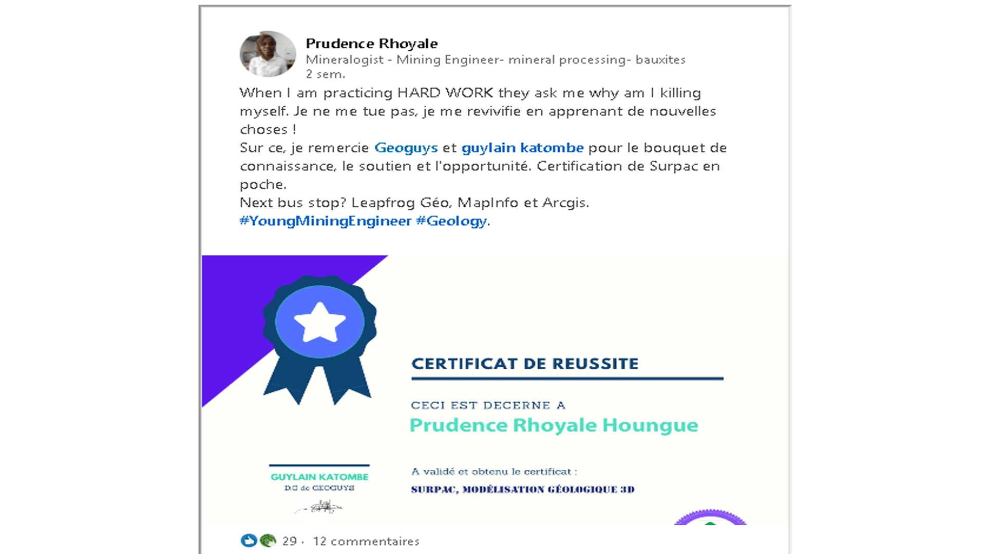 Surpac training: 3d geomodelling - Geoguys