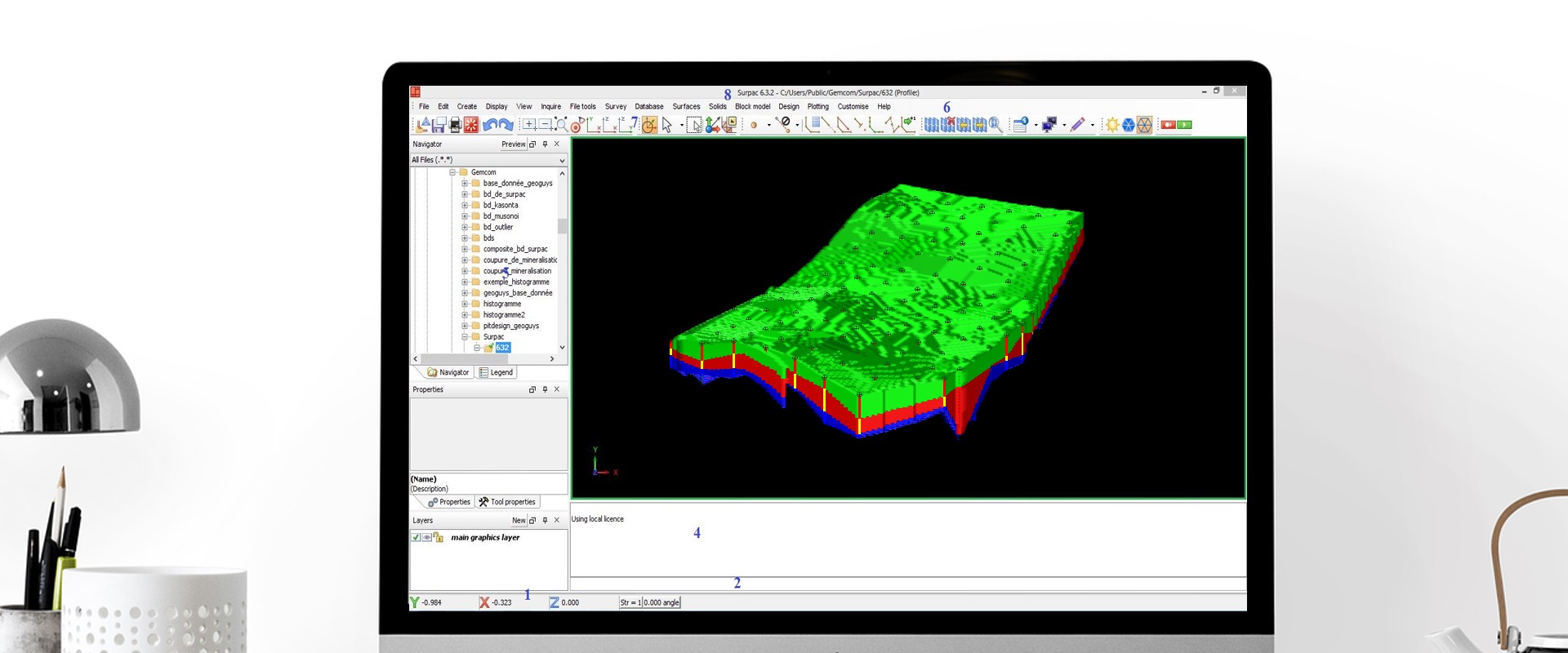 Surpac training: 3d geomodelling - Geoguys